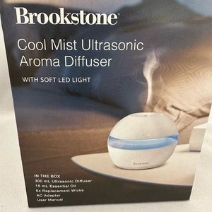 Brookstone | Other | Brookstone Cool Mist Ultrasonic Aroma Diffuser ...